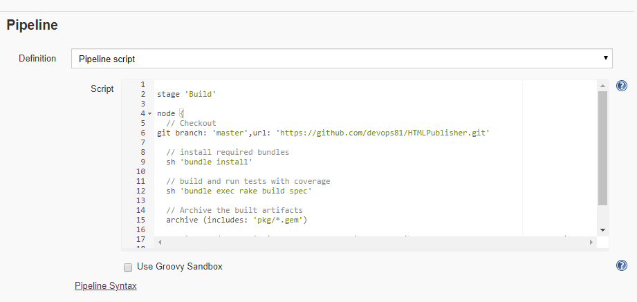 Publishing HTML Reports in Jenkins Pipeline – DEVOPS | CLOUD | TOOLS